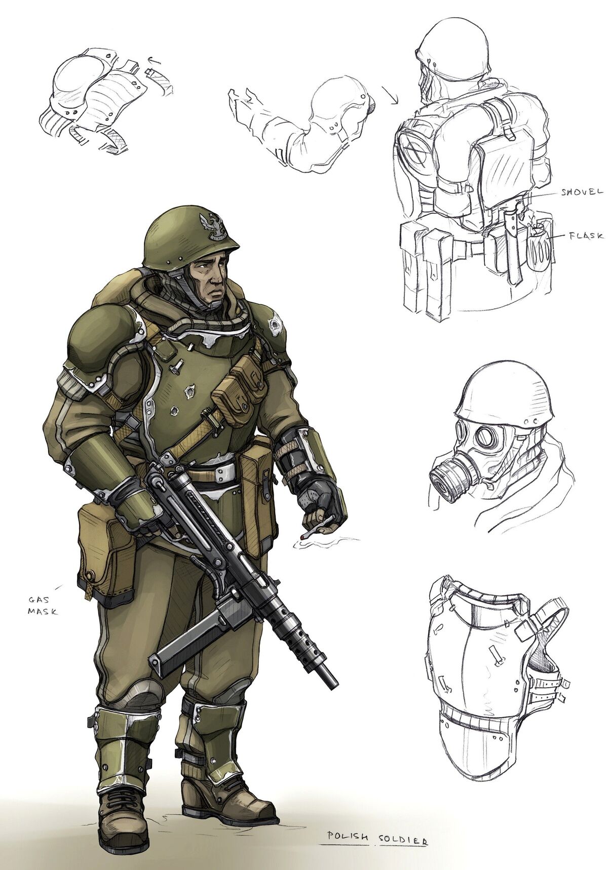 Armored Polish Soldier The Wolfenstein Fanon Wiki Fandom