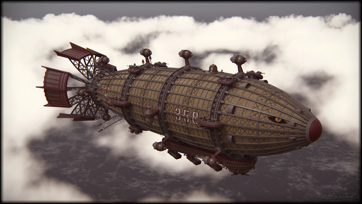 Munzhgyan-class Airship | The Wolfenstein Fanon Wiki | Fandom