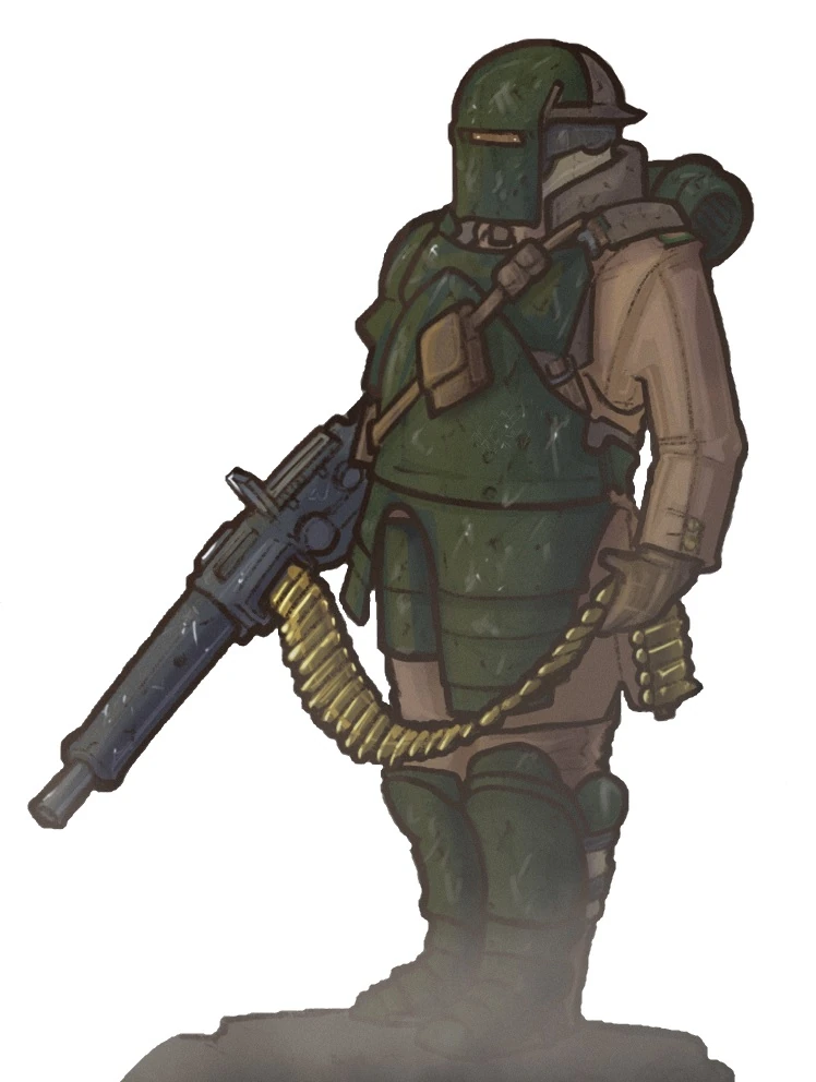 Canadian Heavy Gunner | The Wolfenstein Fanon Wiki | Fandom