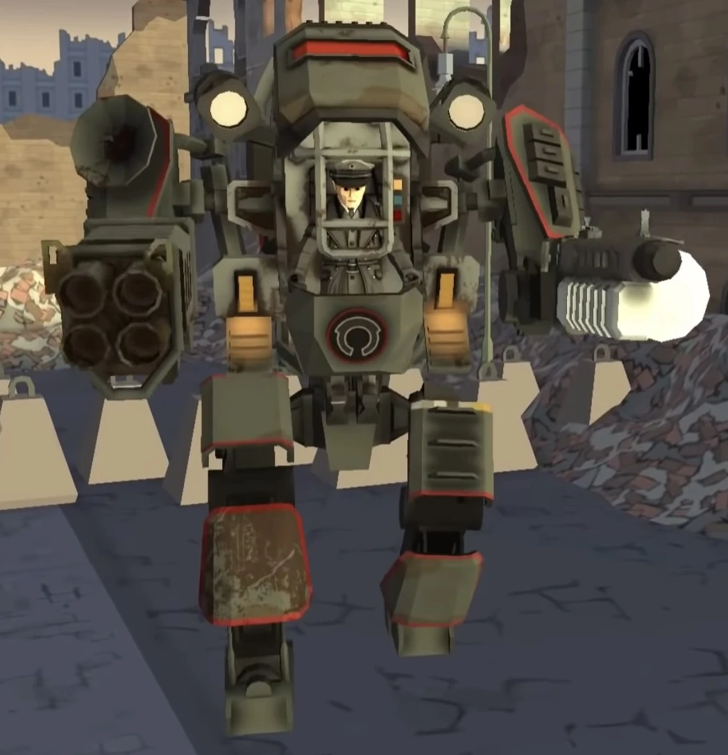 Beilenberg Mech | The Wolfenstein Fanon Wiki | Fandom