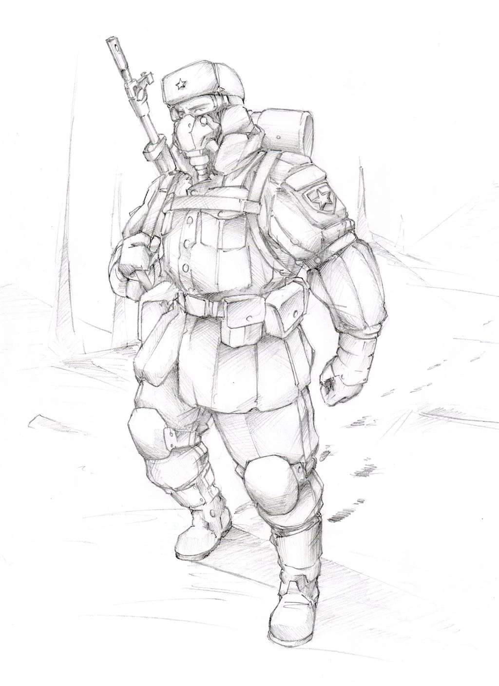 Russian Arctic Soldier | The Wolfenstein Fanon Wiki | Fandom