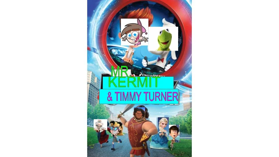 Mr. Kermit & Timmy Turner | The Wonder Parody Wiki | Fandom