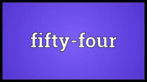 Fifty-four | The Dictionary Wiki | Fandom