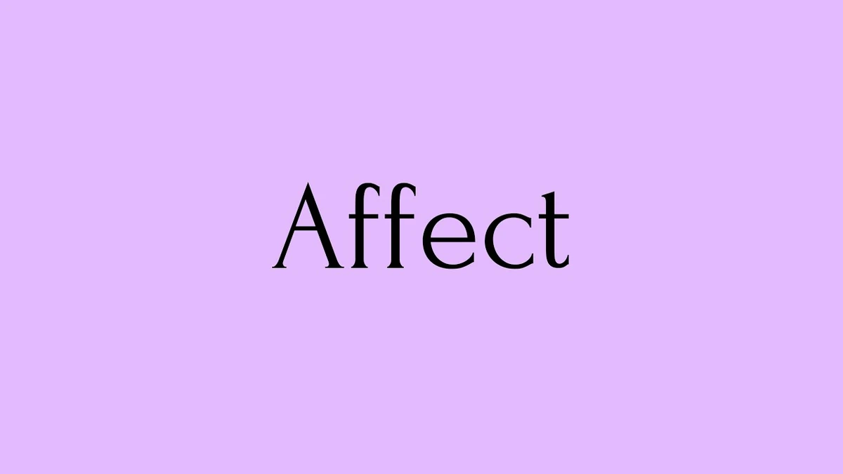 Affect | The Dictionary Wiki | Fandom