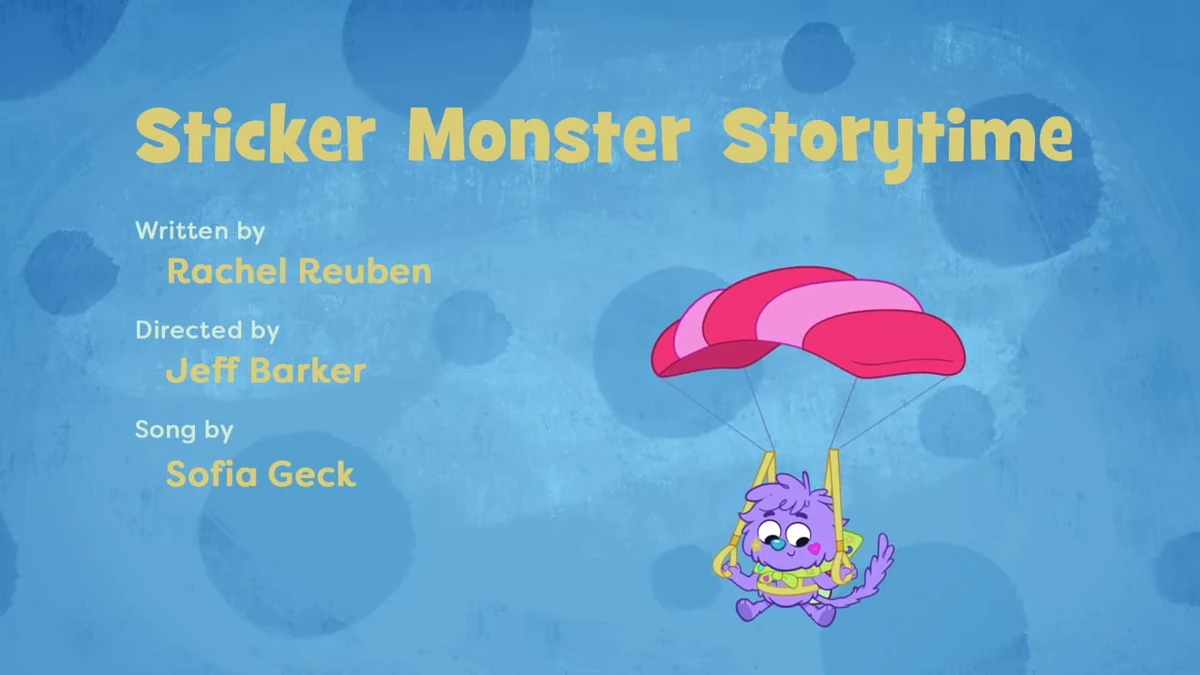 Sticker Monster Storytime | The Work It Out Wombats Wiki | Fandom