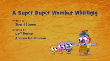 A Super Duper Wombat Whirligig | The Work It Out Wombats Wiki | Fandom