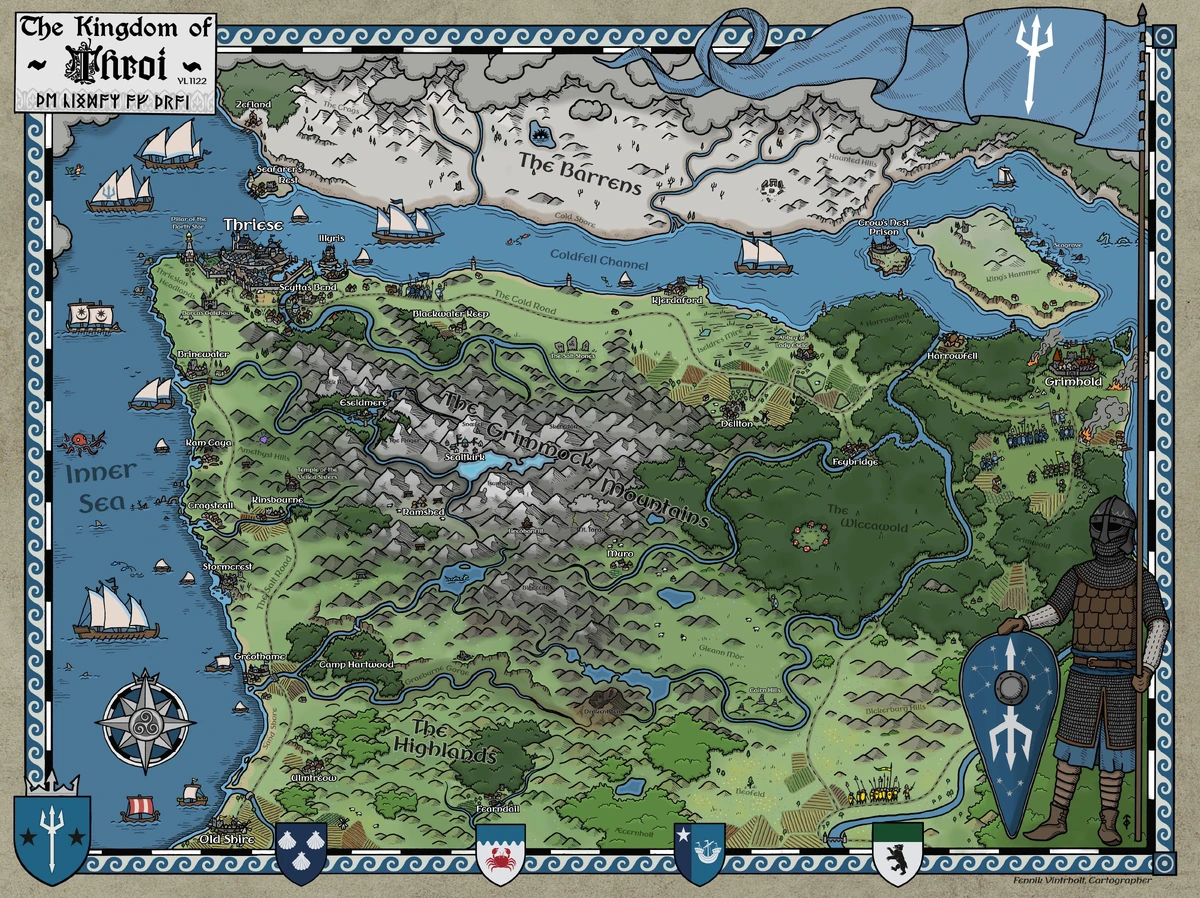 The Nine Regions | The World of Adrasil Wiki | Fandom