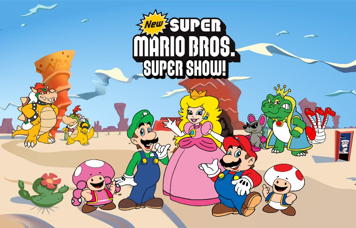 The New Super Mario Bros. Super Show! | The World Of Cute Yoshi Wiki ...
