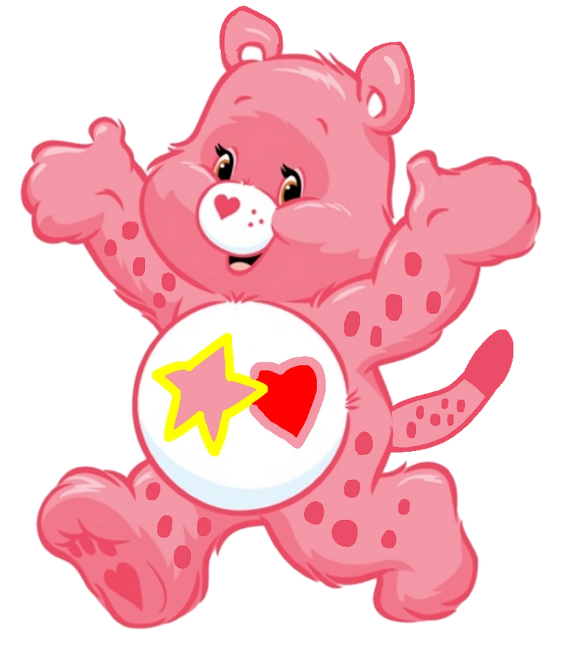Happy Heart Cheetah | The World Of Cute Yoshi Wiki | Fandom