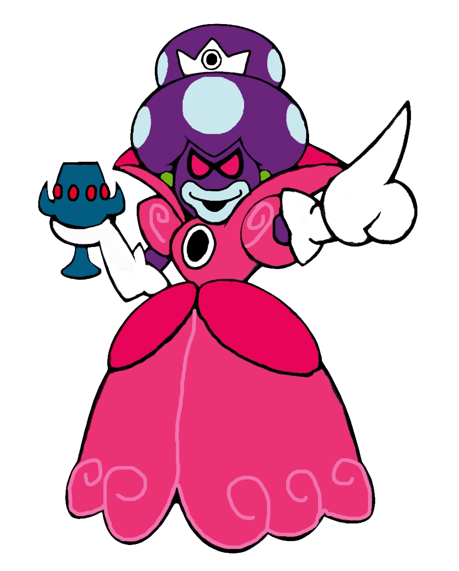 Princess Shroob | The World Of Cute Yoshi Wiki | Fandom