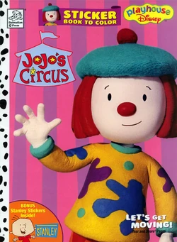 jojo's circus coloring book