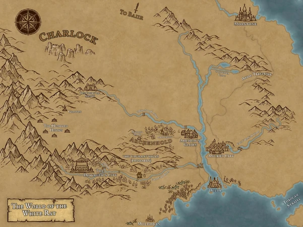 Map | The World of the white Rat Wiki | Fandom