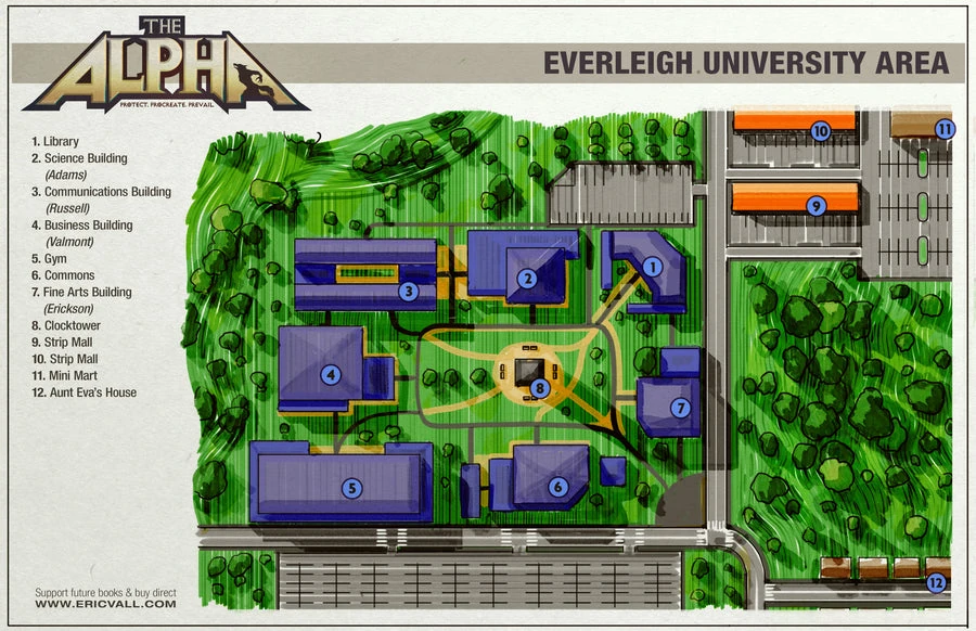 Everleigh University Area | The Worlds of Eric Vall Wiki | Fandom