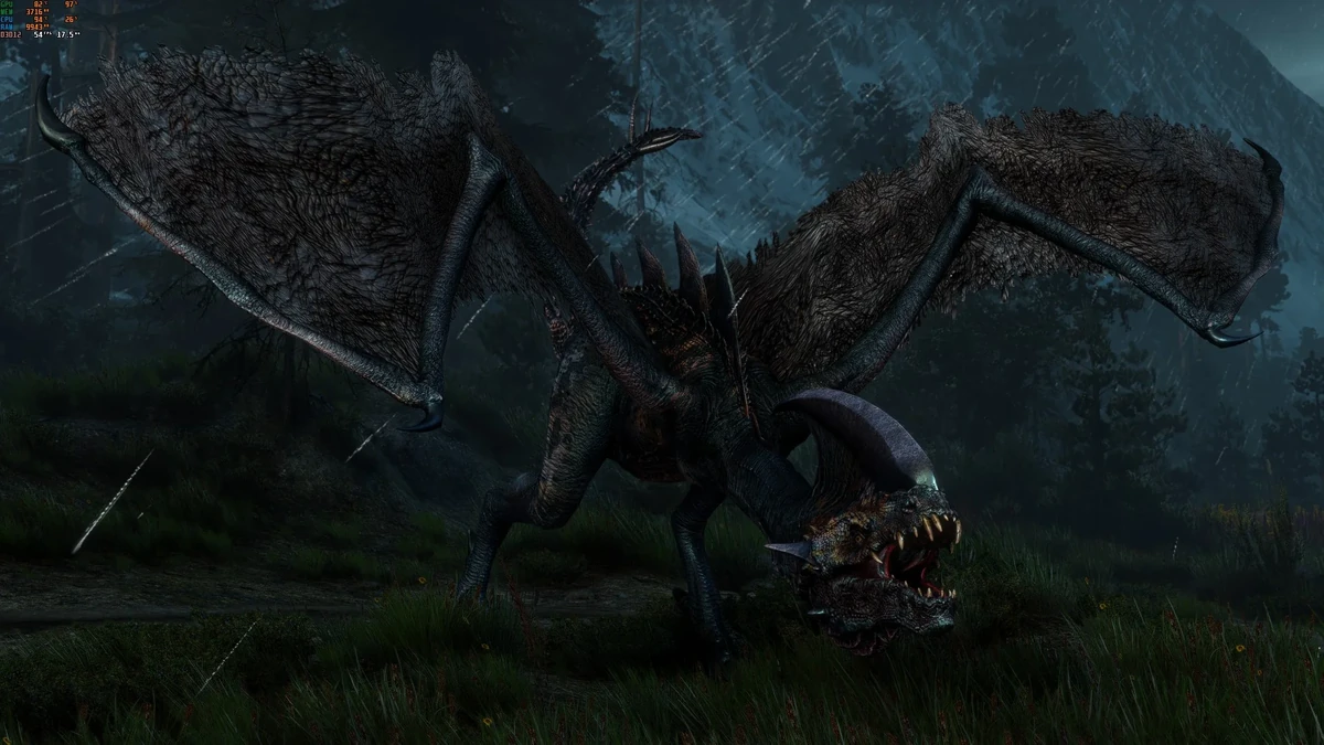 The Dragon of Fyresdal (Witcher) | The Worlds of the Monsters Wiki | Fandom