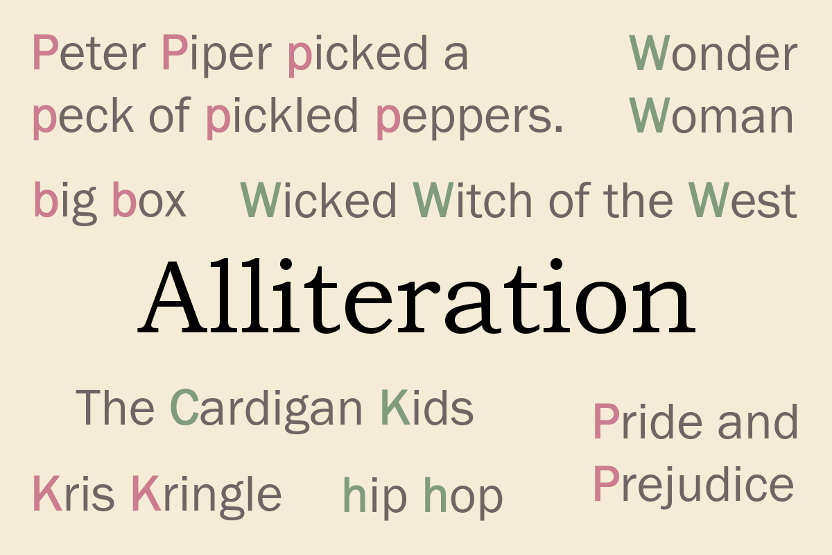 Alliteration | The Authors Wiki | Fandom