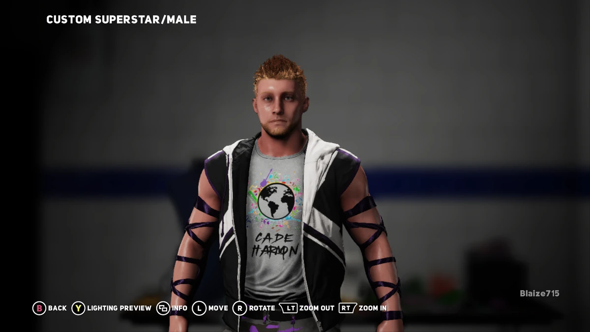 Cade Harmon (Blaizey CAW) | The WWE 2K Wrestling Universe Wiki | Fandom
