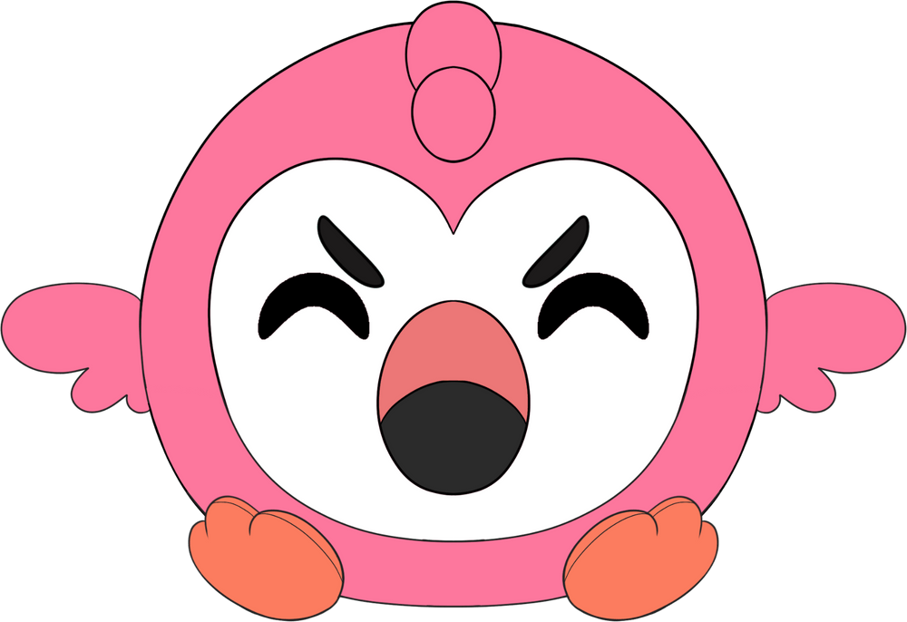 Mad Flamingo Stickie Plush (6in) | The Youtooz Wiki | Fandom