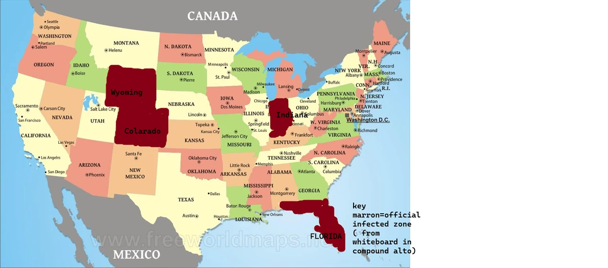 Infection zones | The Zombie Apocalypse (ROBLOX Roleplay) Wiki | Fandom