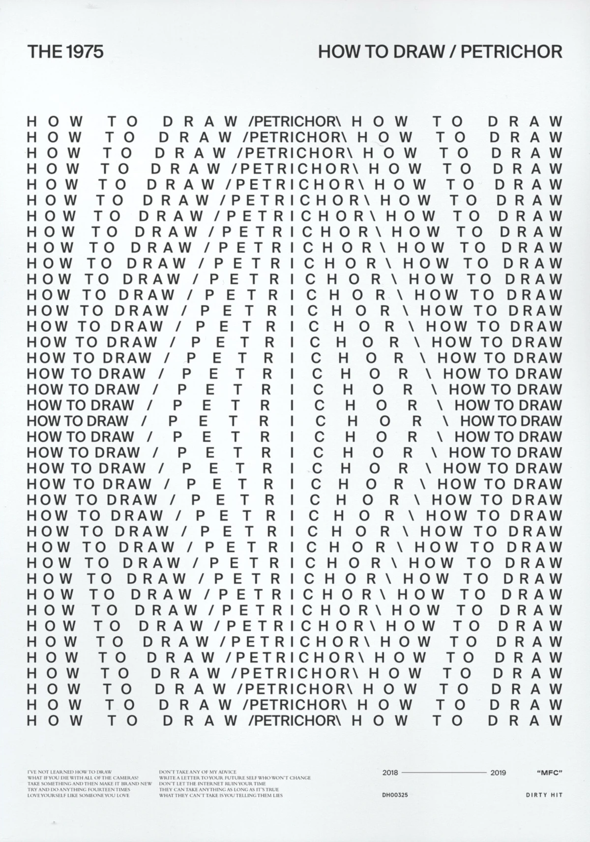 how to draw petrichor