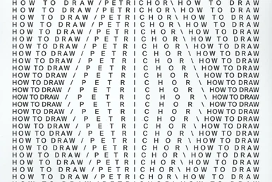 how to draw petrichor