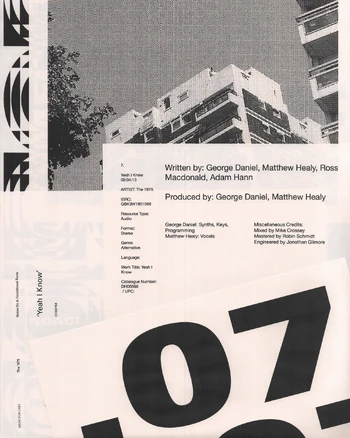 Yeah I Know | The 1975 Wiki | Fandom