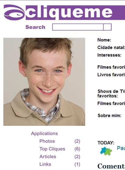 CliqueMe Paul Addison | The 39 Clues BR Wiki | Fandom