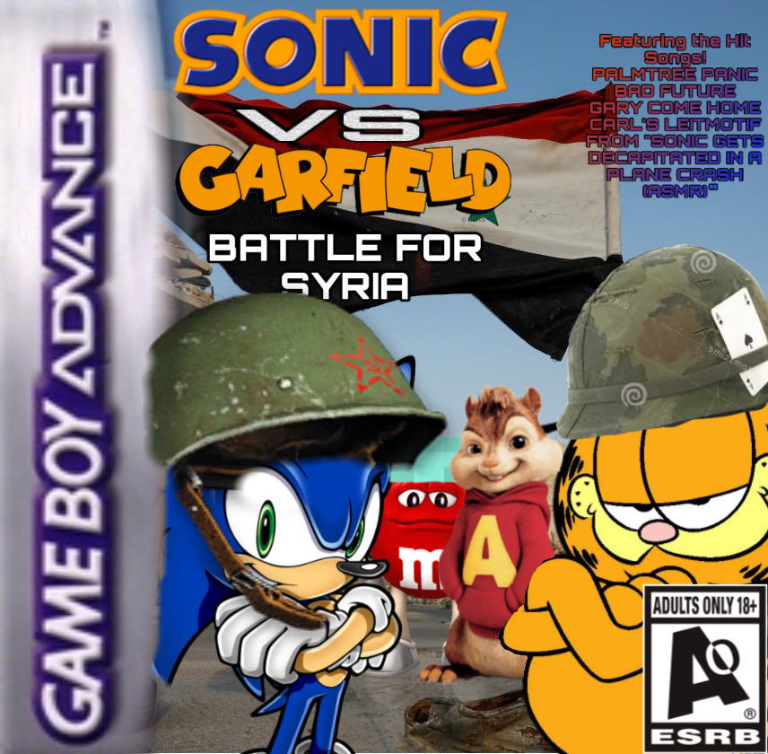 Sonic Vs. Garfield: Battle for Syria | The Bruh chat wiki Wiki | Fandom