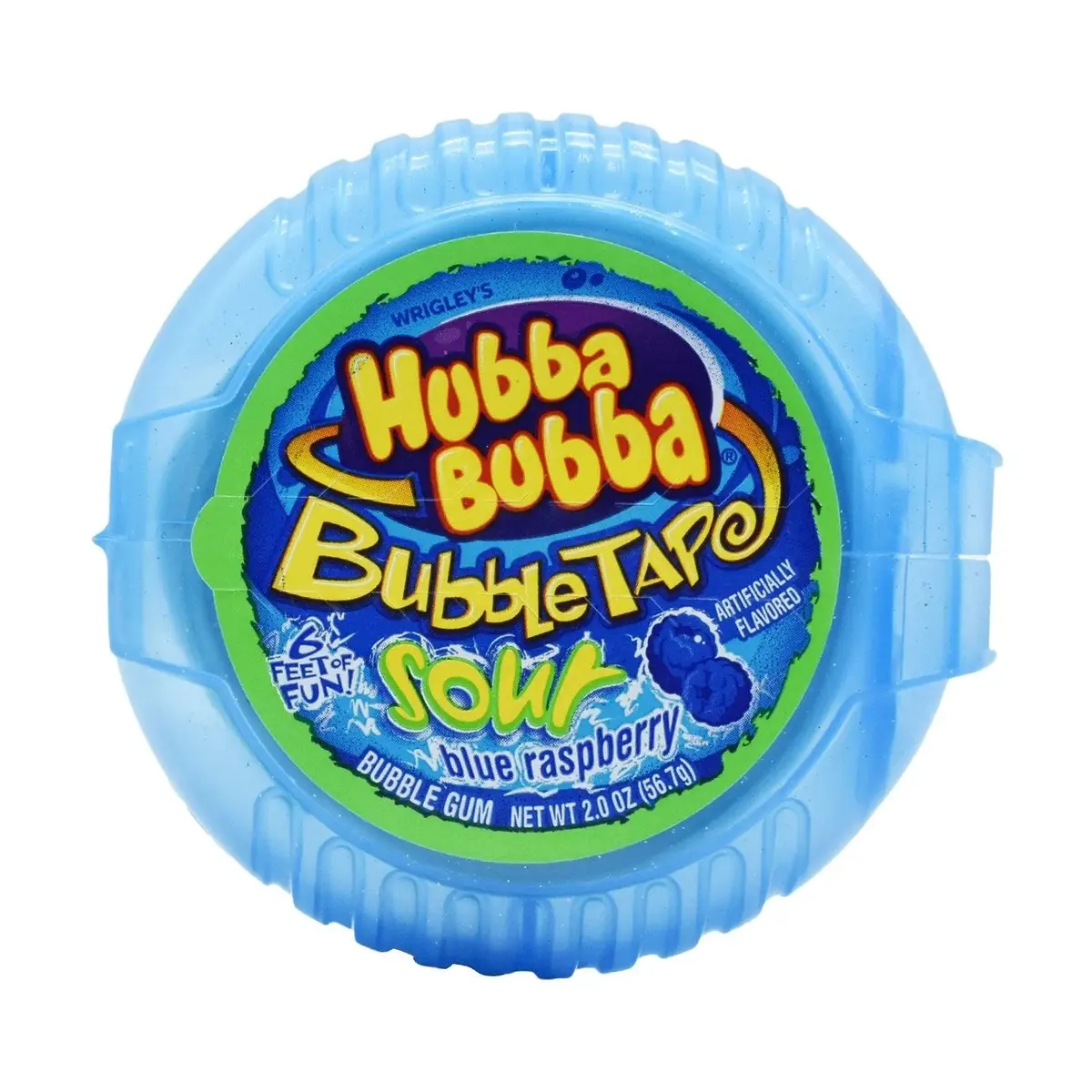 Hubba Bubba Sour Blue Raspberry | The Candy Encyclopedia Wiki | Fandom