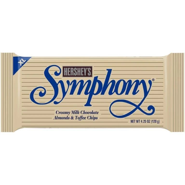 Symphony Candy Bar Inside