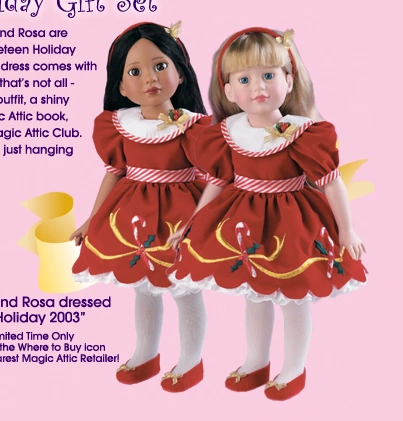 2003 Holiday Dolls | The Magic Attic Club Wiki | Fandom