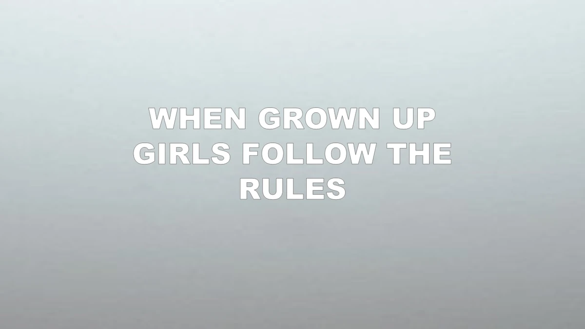 When Grown Up Girls Follow The Rules | The Nick Jr. Extravaganza Wiki ...