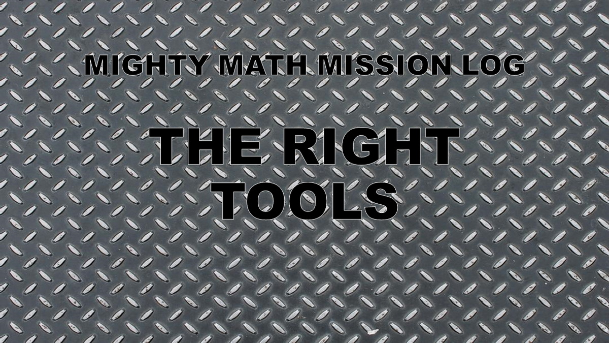 Mighty Math Mission Log The Right Tools The Nick Jr Extravaganza