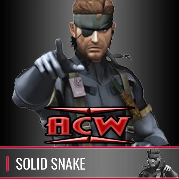 Solid Snake | Official Anime Championship Wrestling Wiki | Fandom