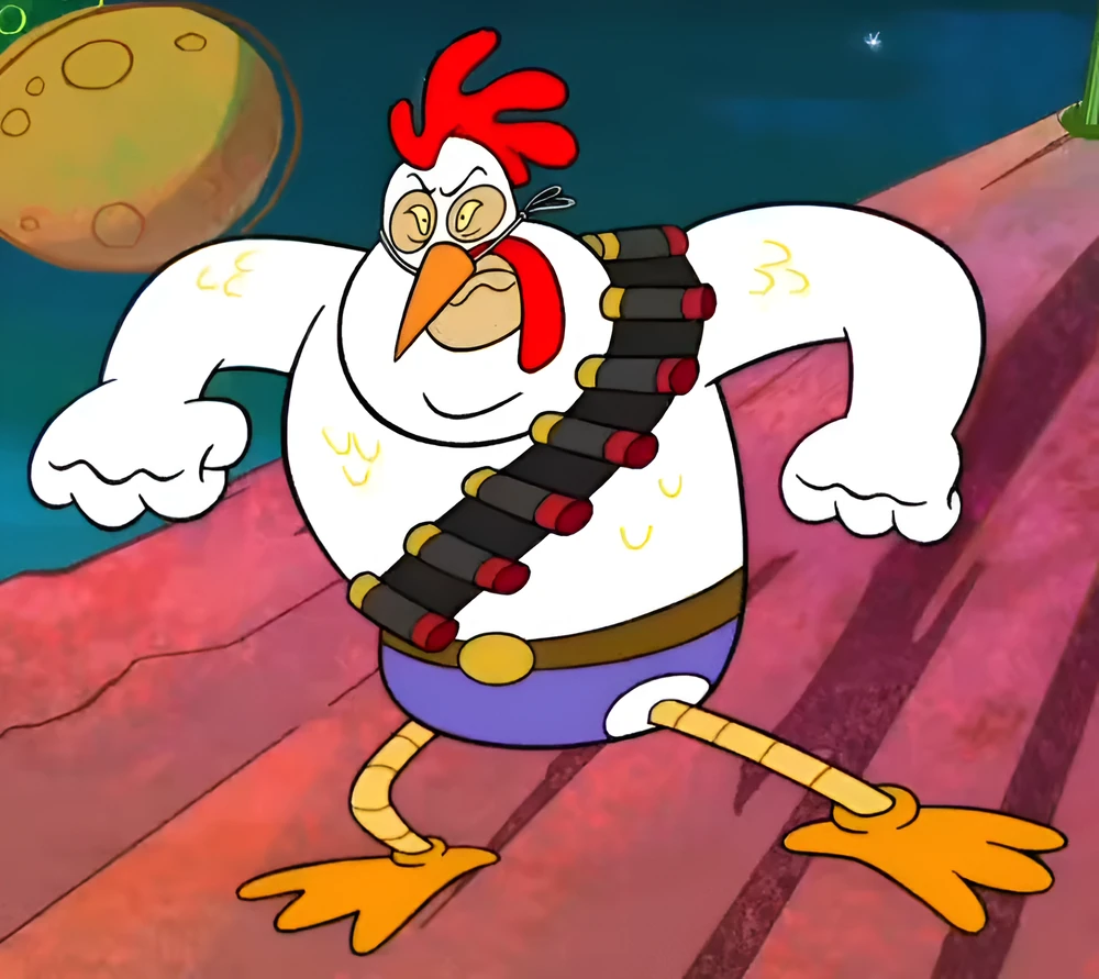 Chicken Man | THE ADVENTURES OF GARY THE SNAIL Wiki | Fandom