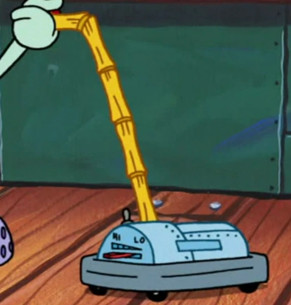 Squidward's vacuum cleaner (House Fancy) | THE ADVENTURES OF GARY THE ...