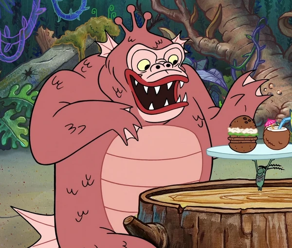 Sea gorilla monster | THE ADVENTURES OF GARY THE SNAIL Wiki | Fandom