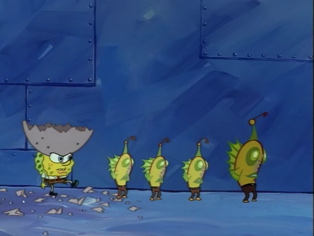 Three baby fish | THE ADVENTURES OF GARY THE SNAIL Wiki | Fandom