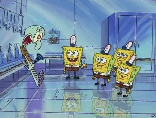 486 SpongeTron clones | THE ADVENTURES OF GARY THE SNAIL Wiki | Fandom