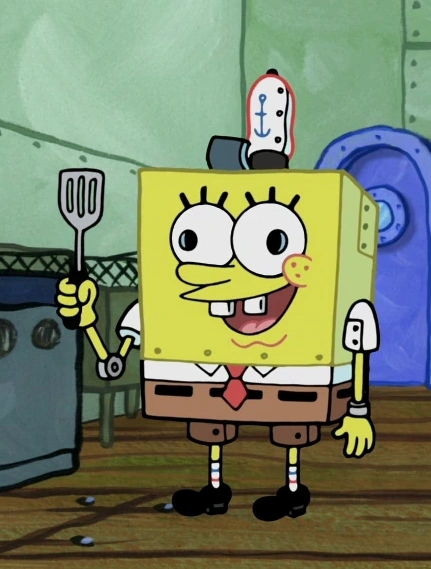 Robot SpongeBob (Goodbye Krabby Patty?) | THE ADVENTURES OF GARY THE ...