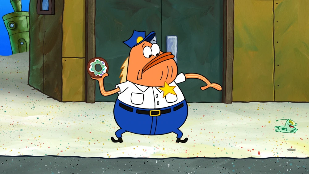 Chubby cop | THE ADVENTURES OF GARY THE SNAIL Wiki | Fandom