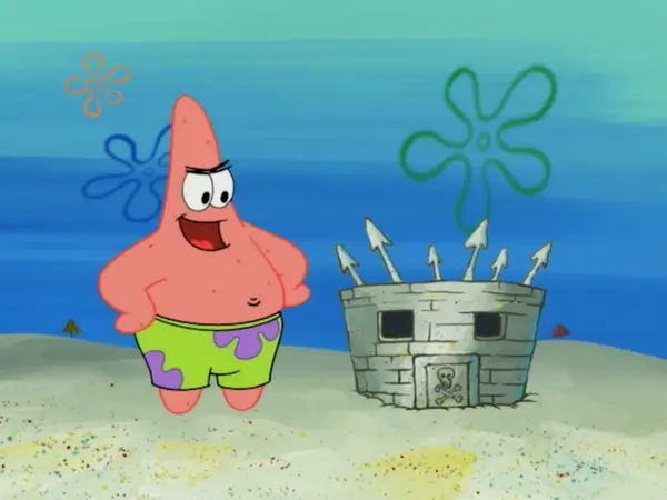 Patrick's sand castle | THE ADVENTURES OF GARY THE SNAIL Wiki | Fandom