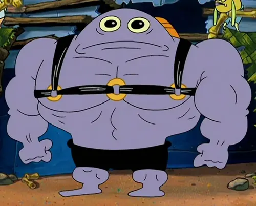 Huge guy | THE ADVENTURES OF GARY THE SNAIL Wiki | Fandom