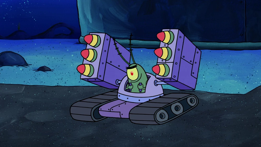 Plankton's rocket tank | THE ADVENTURES OF GARY THE SNAIL Wiki | Fandom