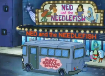 Ned and the Needlefish | THE ADVENTURES OF GARY THE SNAIL Wiki | Fandom