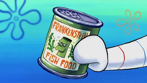 Frankenstein Fish Food | THE ADVENTURES OF GARY THE SNAIL Wiki | Fandom