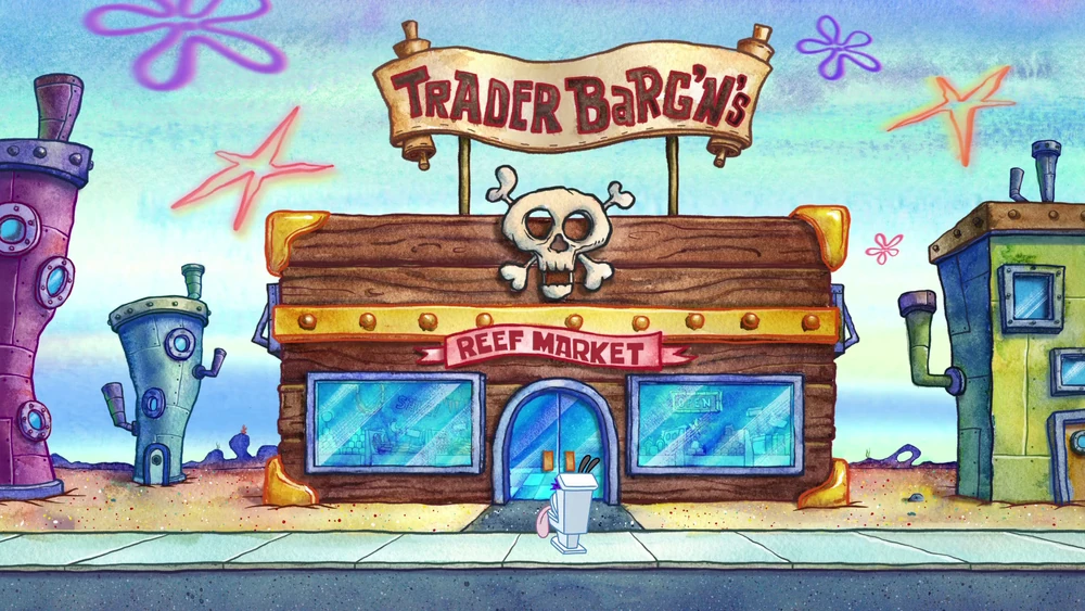 Trader Barg'n's | THE ADVENTURES OF GARY THE SNAIL Wiki | Fandom