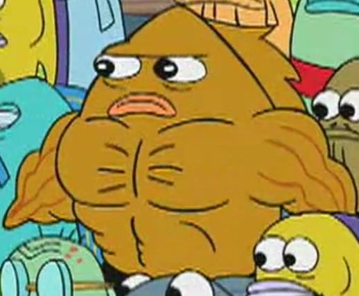 Frank (Muscular Goldfish) | THE ADVENTURES OF GARY THE SNAIL Wiki | Fandom