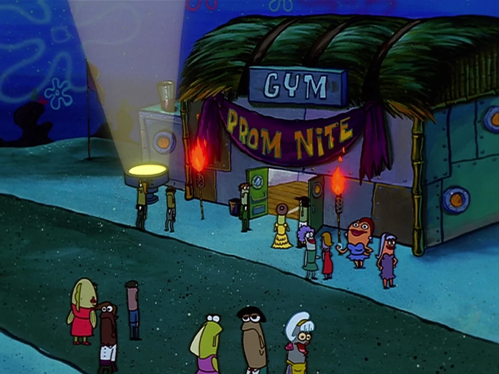 Bikini Bottom High School gym | THE ADVENTURES OF GARY THE SNAIL Wiki ...