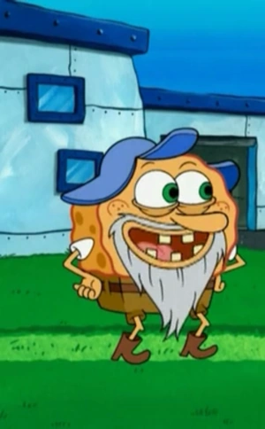 Captain Blue SquarePants | THE ADVENTURES OF GARY THE SNAIL Wiki | Fandom