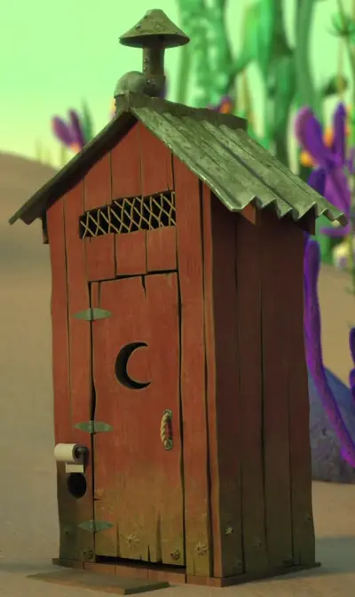 Outhouse | THE ADVENTURES OF GARY THE SNAIL Wiki | Fandom